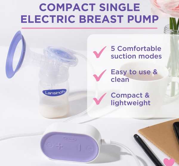 Lansinoh Single Electrical Breast Pump | Breast Pump